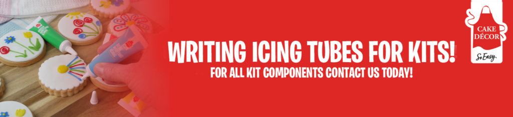 Writing Icing Tubes for Kits