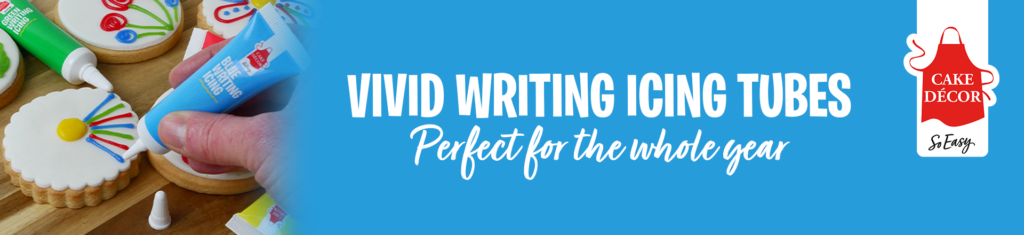 Vivid Writing Icing Tubes Perfect for all occasions