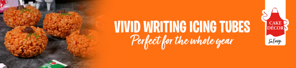 Writing Icing Tubes for Kits – Perfect for All Year Round!